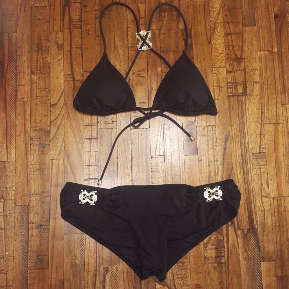 Victoria's Secret Gorgeously Exotic Bikini *Med* - Gem